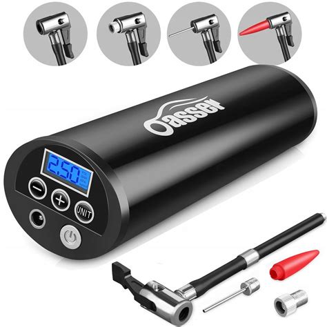 Pompka Elektryczna Do Roweru Rowerowa Kompresor 2000 MAh LED LCD OASSER ERLI Pl