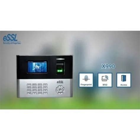 Essl X990 Biometric Attendance System Fingerprint Access Control At Rs