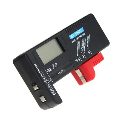 Universal Bt Digital Battery Tester Volt Checker For Aa Aaa V Button Multiple Size Battery