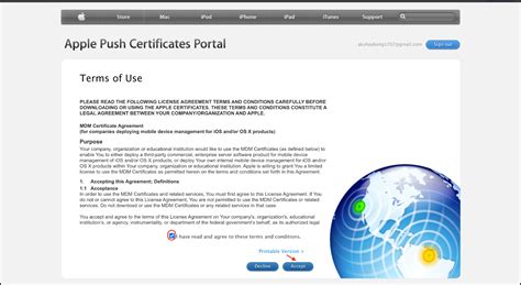 Ios Enrollment How To Perform Apns Setup