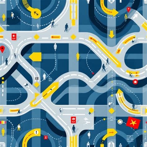 Free Geometric Flow Pattern Image Geometric Wayfinding Pattern
