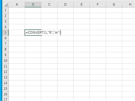 Convert関数（単位変換） Using Excel