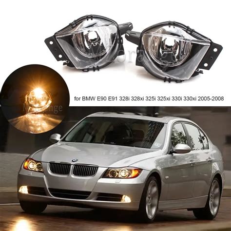 Car Fog Lights For Bmw E90 E91 3 Series 328i 328xi 325i 325xi 330i 330xi 2005 2008 Foglight