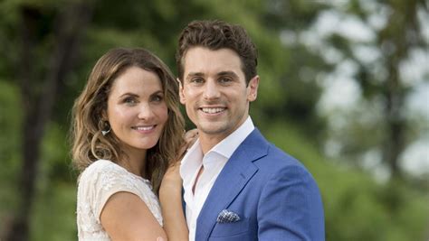 The Bachelor Couple Matty J Laura Byrne Celebrate 23 Weeks Pregnant
