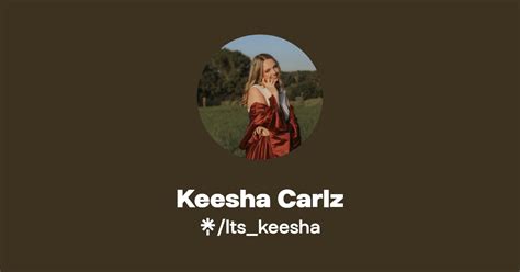 Keesha Carlz Instagram Linktree
