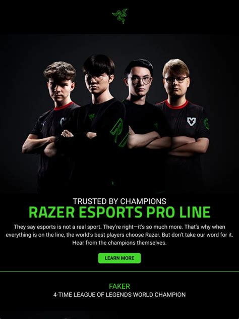 Razer See Why The World S Best Players Choose Razer Milled