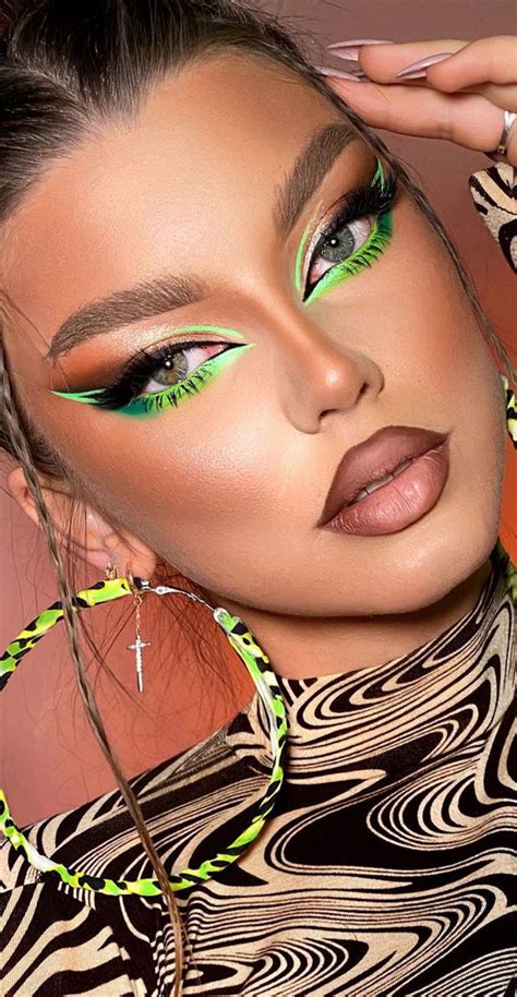 Lime Green Makeup Saubhaya Makeup