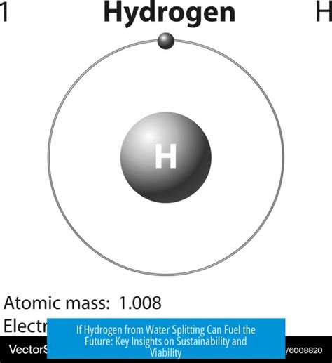 If Hydrogen From Water Splitting Can Fuel The Future Key Insights On