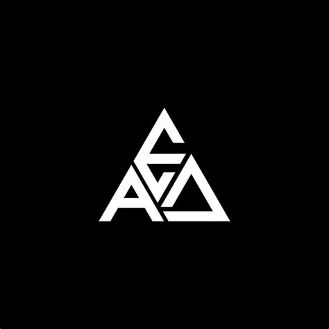 Ead Letter Logo Creative Design With Vector Graphic Ead Simple And