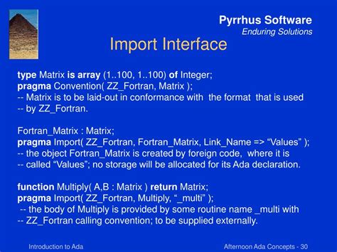 PPT Introduction To Ada PowerPoint Presentation Free Download ID
