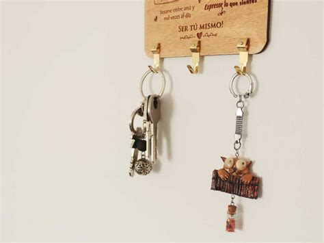 Colgador Llaves Normas De La Casa Regalos De Madera