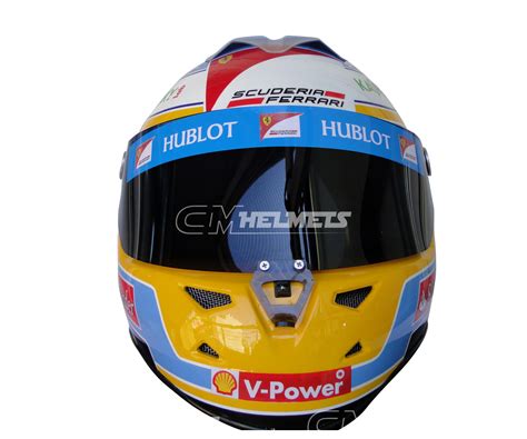 Fernando Alonso 2014 F1 Replica Helmet Full Size Cm Helmets