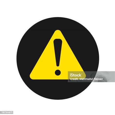 Hata Simgesi Dikkat Simgesi Simge Vektör Çizimi Stok Vektör Sanatı And Abd‘nin Daha Fazla Görseli