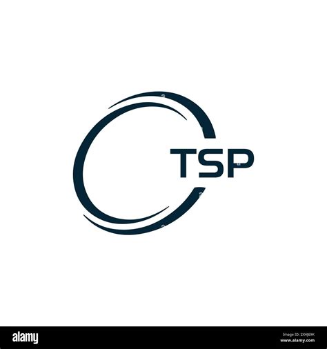 Tsp Logo T S P Design White Tsp Letter Tsp T S P Letter Logo Design