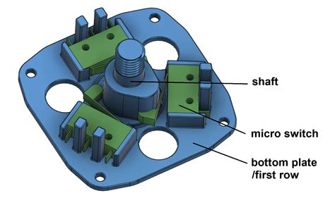 60°up To 6 Position Selector Easy Home Cockpit Project By Jokerg Download Free Stl Model