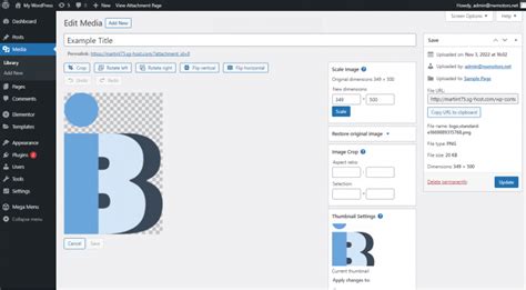 Setting Up WordPress Featured Image Size InBound Blogging