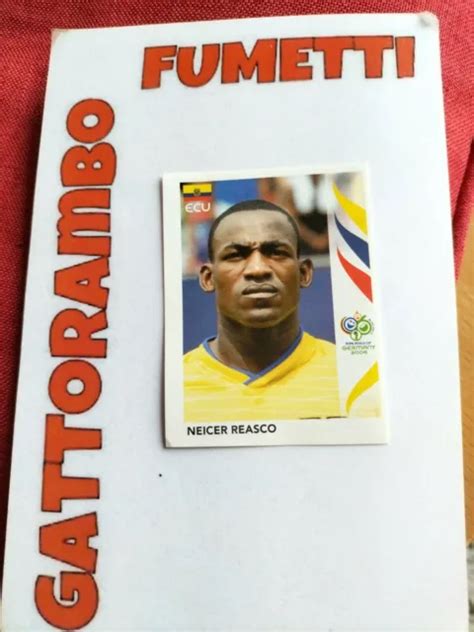 Figurine World Cup Germany N 86 Reasco Ecuador New Anno 2006 Panini