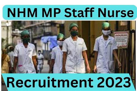 Nhm Mp Staff Nurse Recruitment 2023 2877 Post Notified Check