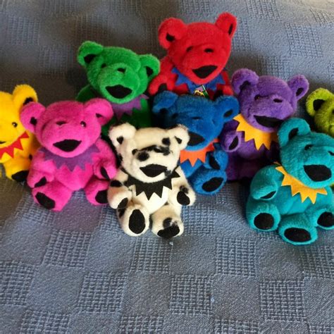 Grateful Dead Plush Bear Etsy