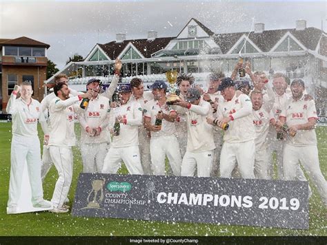 Essex Crowned County Champions For Second Time In Three Years Cricket