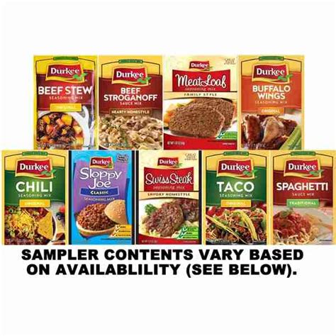 Durkee Seasoning Sampler Food E Concepts