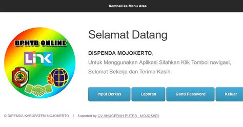 SISMIOP APLIKASI TERINTEGRASI APLIKASI BPHTB VERSI ONLINE