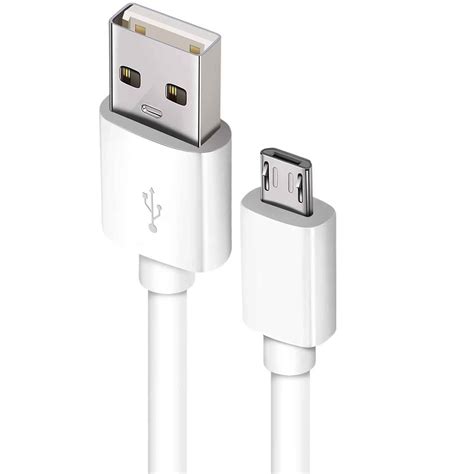 Ripley Cable Para Celular De Usb A Micro Usb White 1 Mt Box
