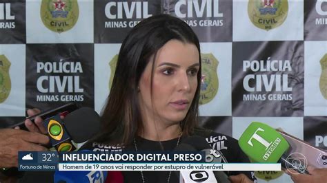 Vídeo Polícia Prende Influenciador Digital Suspeito De Aliciar