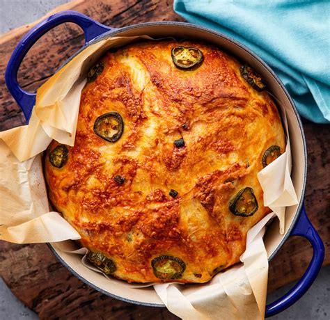 Jalapeno Cheddar Dutch Oven Bread Recipe Cart