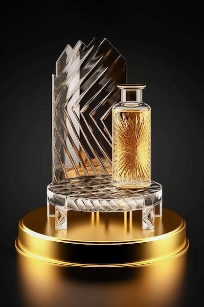 Premium Ai Image Glass Serum Bottle Ai Generated
