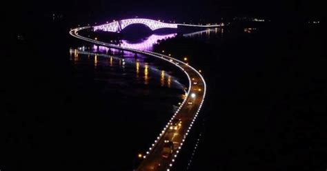 San Juanico Bridge Lighting Project Nears Completion Philippine News