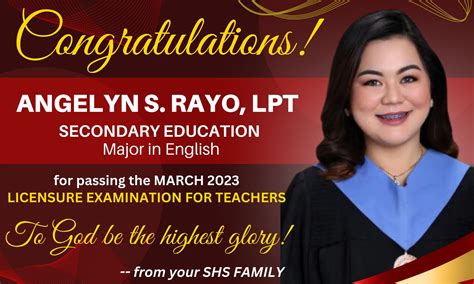 Congratulations Our Dear Alumni Mnhs Senior High School