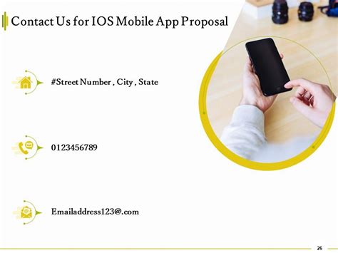 Ios Mobile App Proposal Template Powerpoint Presentation Slides
