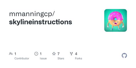 Skylineinstructions README Md At Main Mmanningcp Skylineinstructions