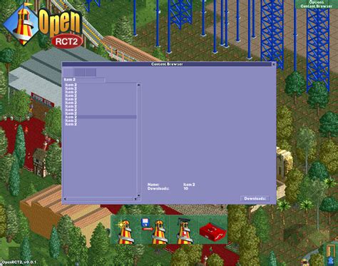 Openrct2 Sandbox Scenario Teddybuild