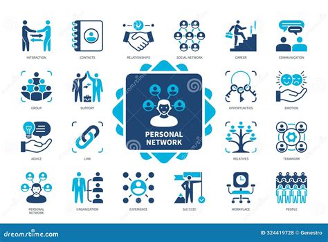 Use Personal Network Turquoise Concept Icon Vector Illustration