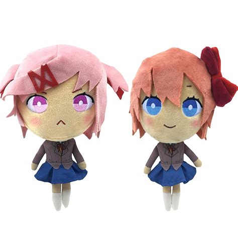 Buy 2pcs Ddlc Plush Ddlc Natsuki And Sayori Plush For Collection And Game Fans Natsuki Sayori