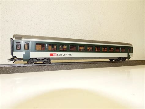 Märklin Personenwagen Sbb 2 Kl 138 2 Figuren Ho 4216 B1 Gebraucht