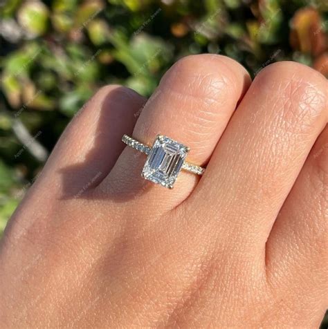 Wedding Rings For Women Rectangle