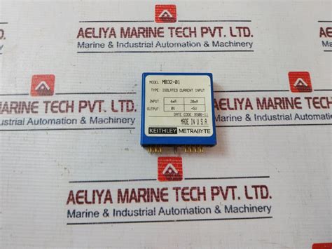Keithley Metrabyte Mb32-01 Isolated Current Input – Aeliya Marine Tech