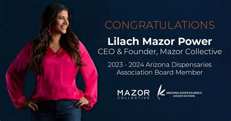 Congratulations To Lilach Mazor Power And The Arizona Dispensaries