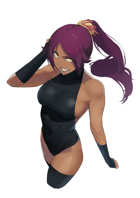 Shihouin Yoruichi Bleach Drawn By Sametogoreijou Danbooru