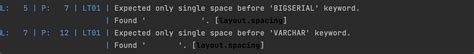 align columns in create table statement · issue 4783 · sqlfluff