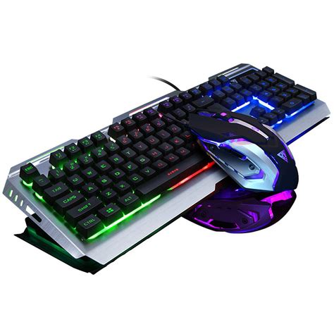 Buy Intsun Gaming Keyboard Mouse Combo Waterproof Usb Wired Floating Keyboard And Mouse Set