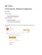 Guide To Apache Webserver Configuration And Management Course Hero