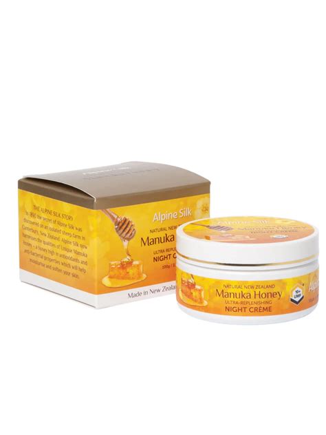 Alpine Silk Manuka Honey Night Cream 100g Manuka Honey Skincare