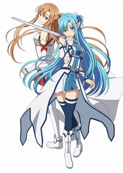 Asuna 2 In 1 Characters P ソードアート かわいいアニメガール 可愛いアニメガール