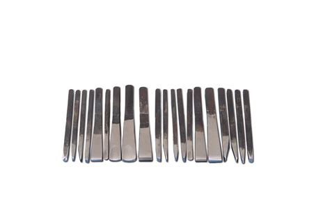 Set Of 20 Chasing Tools Shor International