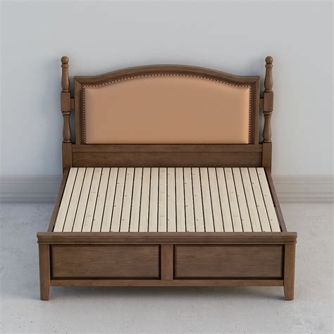 团团圆m9110床3d模型下载床架3d模型下载免费3dmax模型库 酷家乐