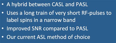 Pcasl Questions And Answers In Mri